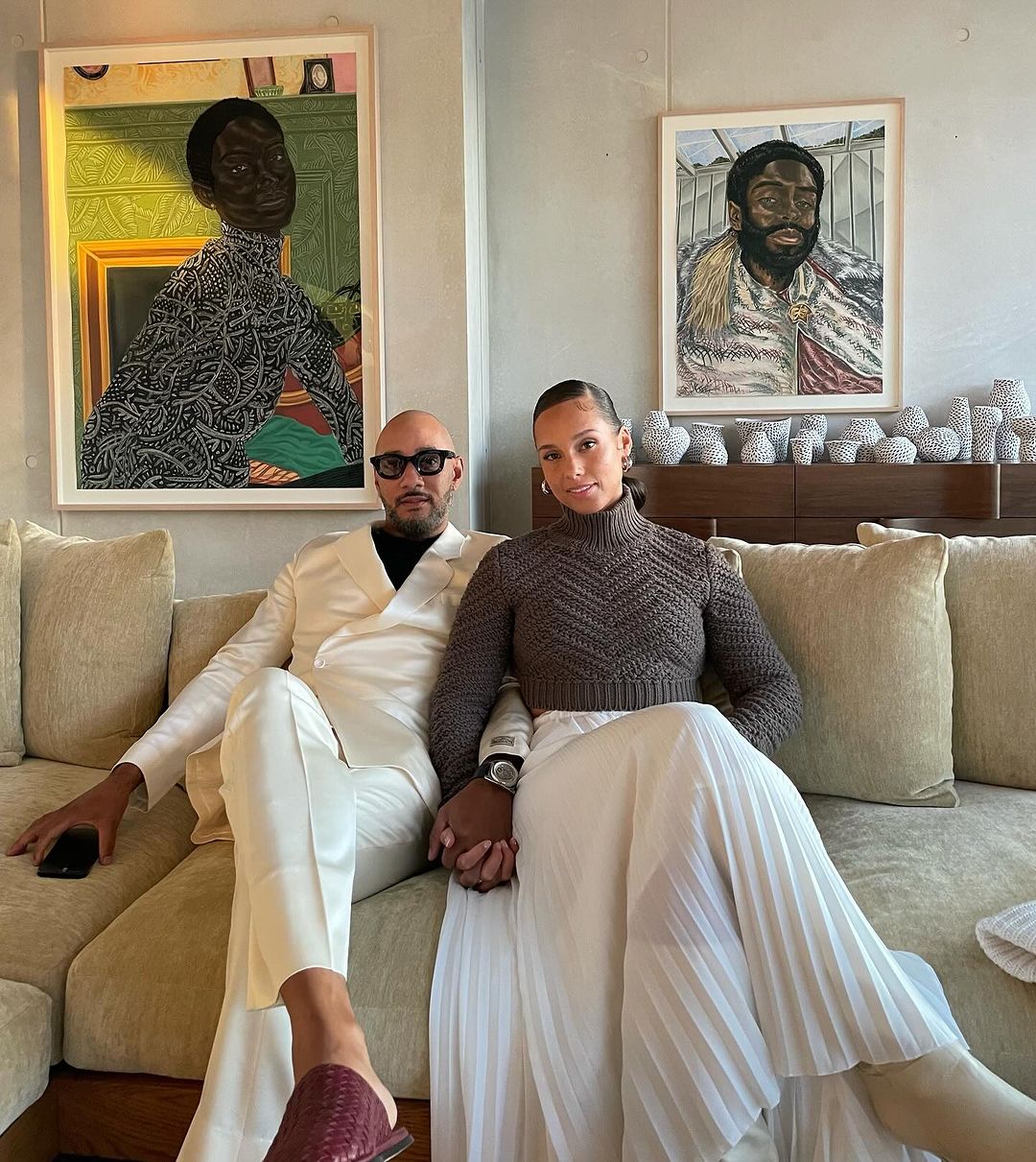 Swizz Beatz and Alicia Keys Take 'GIANTS' Art Collection on Global Tour